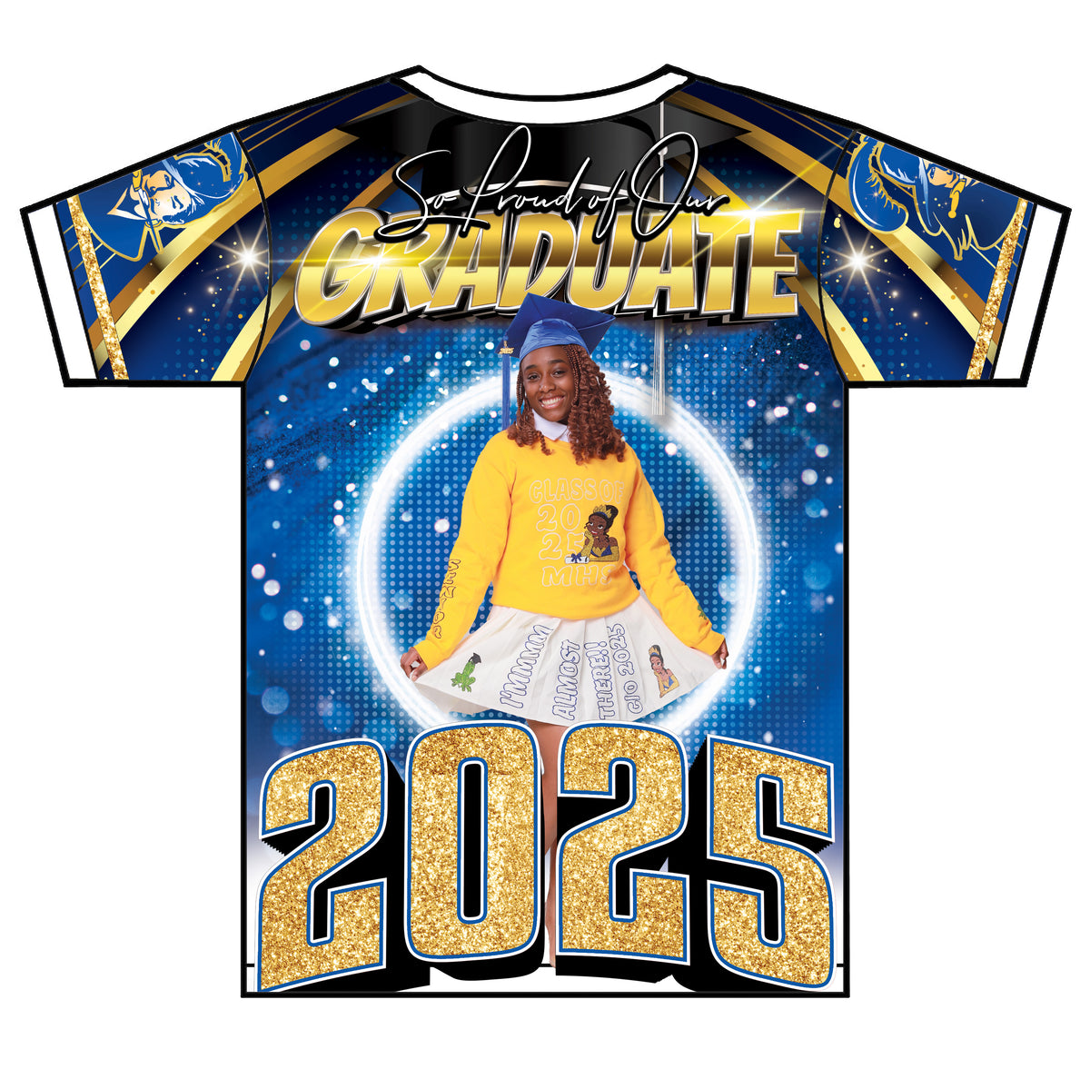 “Ary” Custom Designed Graduation shirt – BlessedByWes