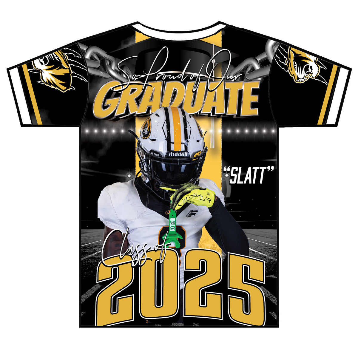 “Demarion” Custom Designed Graduation shirt – BlessedByWes