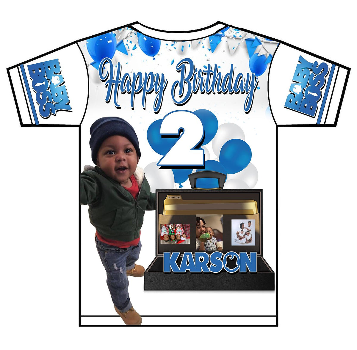 "Baby Boss" Custom Designed Birthday 3D shirt – BlessedByWes